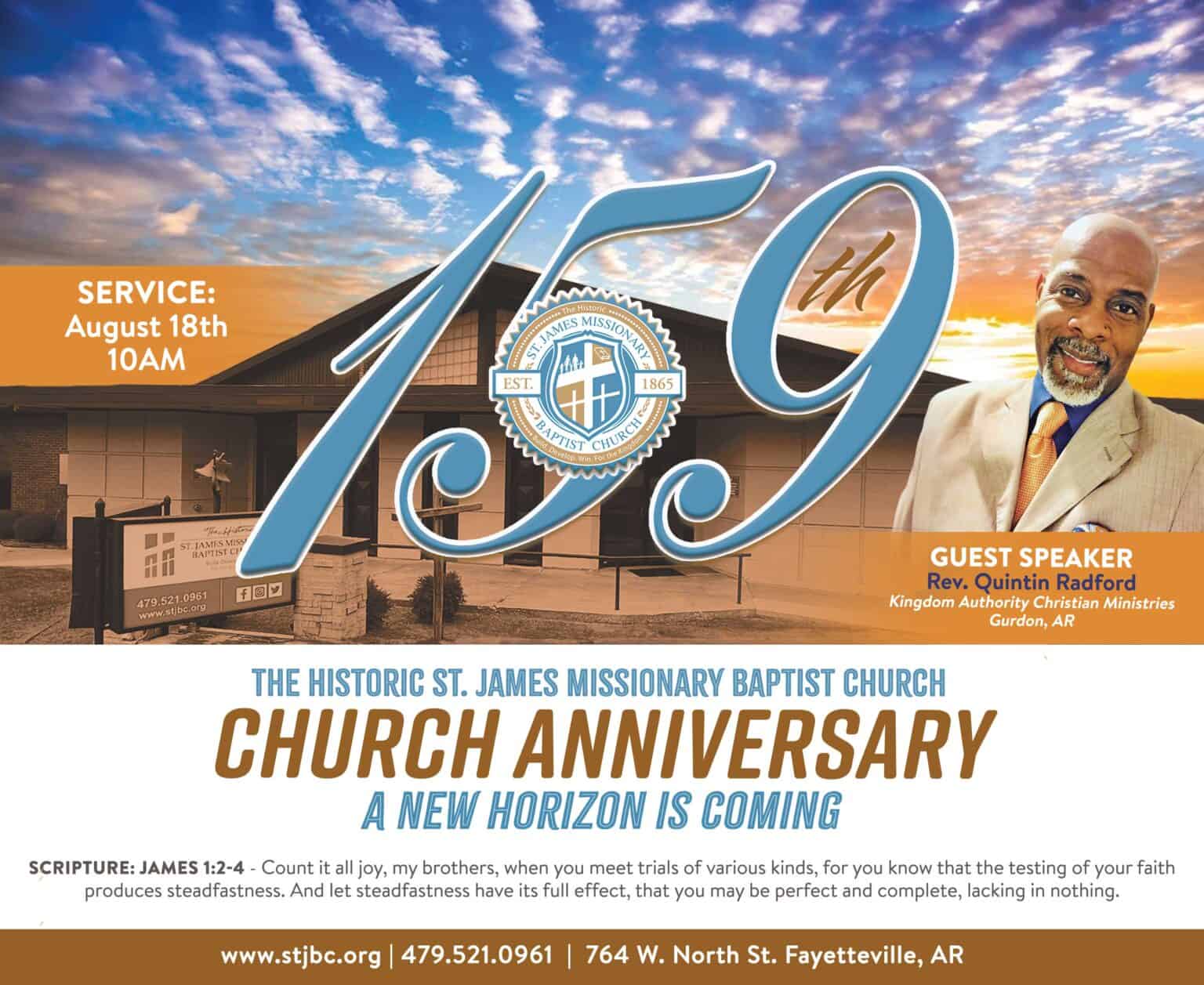 View All Upcoming Events at St. James Baptist Church in Fayetteville ...